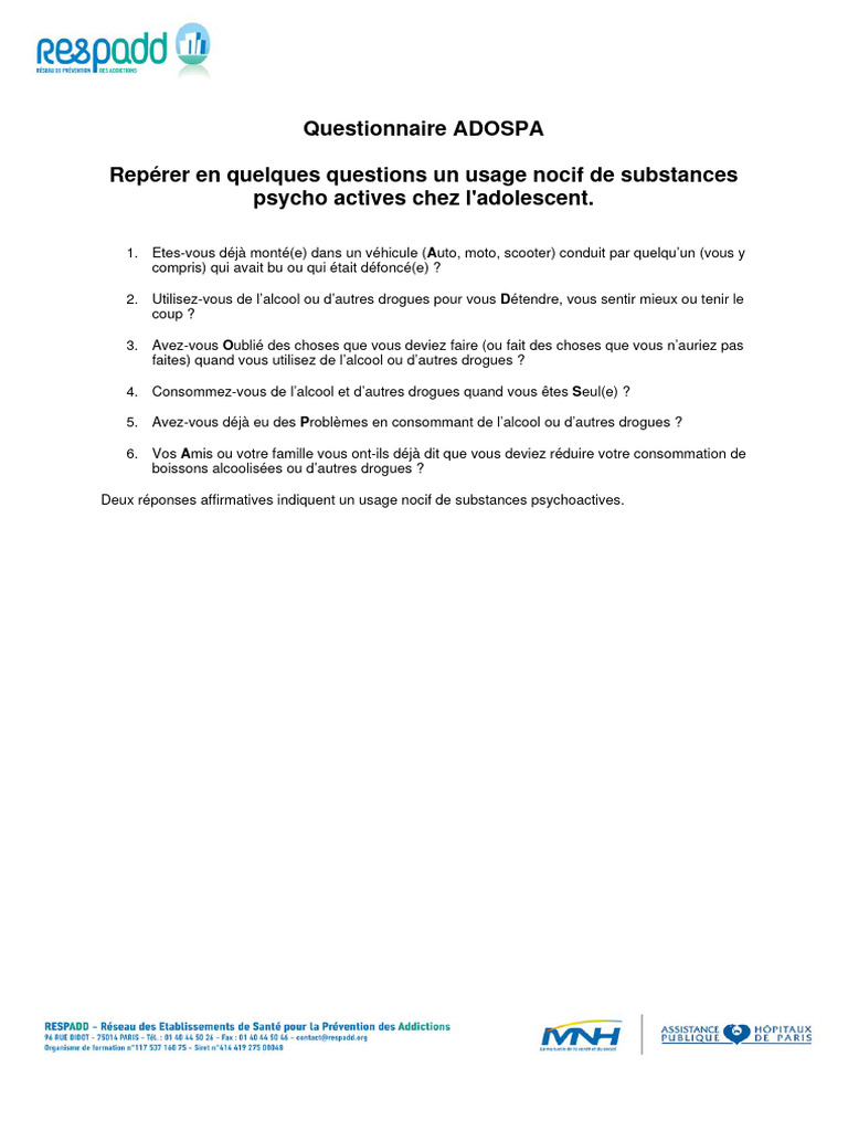 ADOSPA Respadd | PDF