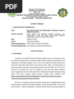 DepEd Activity Proposal Template | PDF