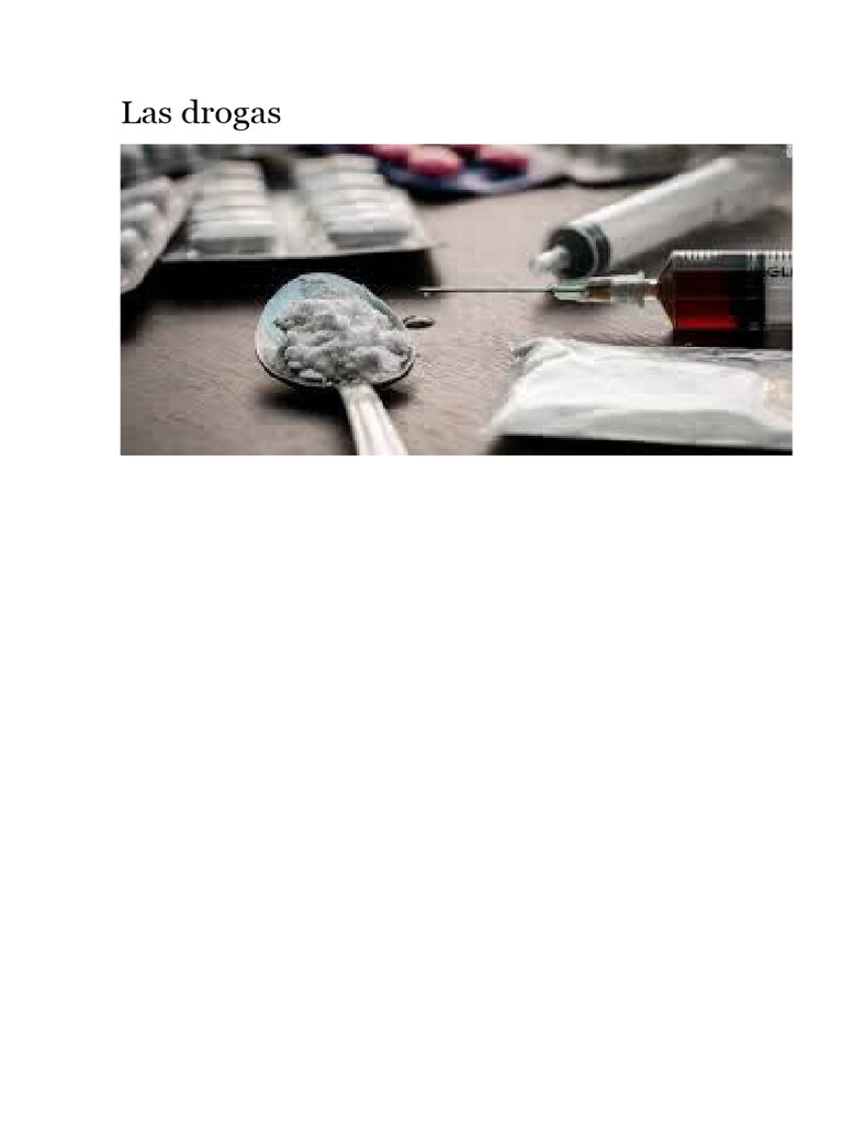 Las Drogas | PDF | Cafeína | Drogas