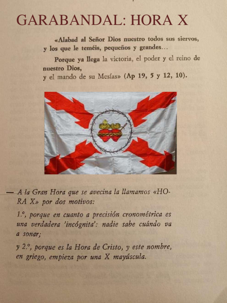 Garabandal Hora X | PDF | Verdad | Dios