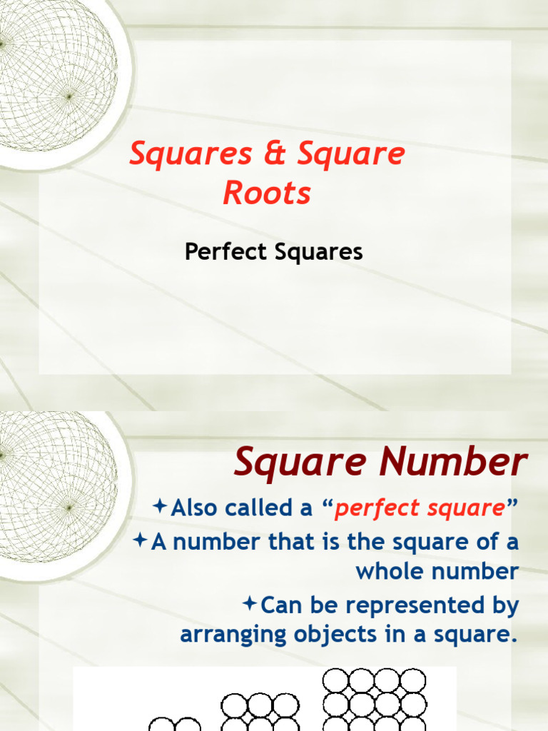 Square Roots Pdf Square Root Arithmetic
