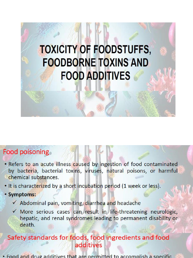 Food Poisoning Pdf