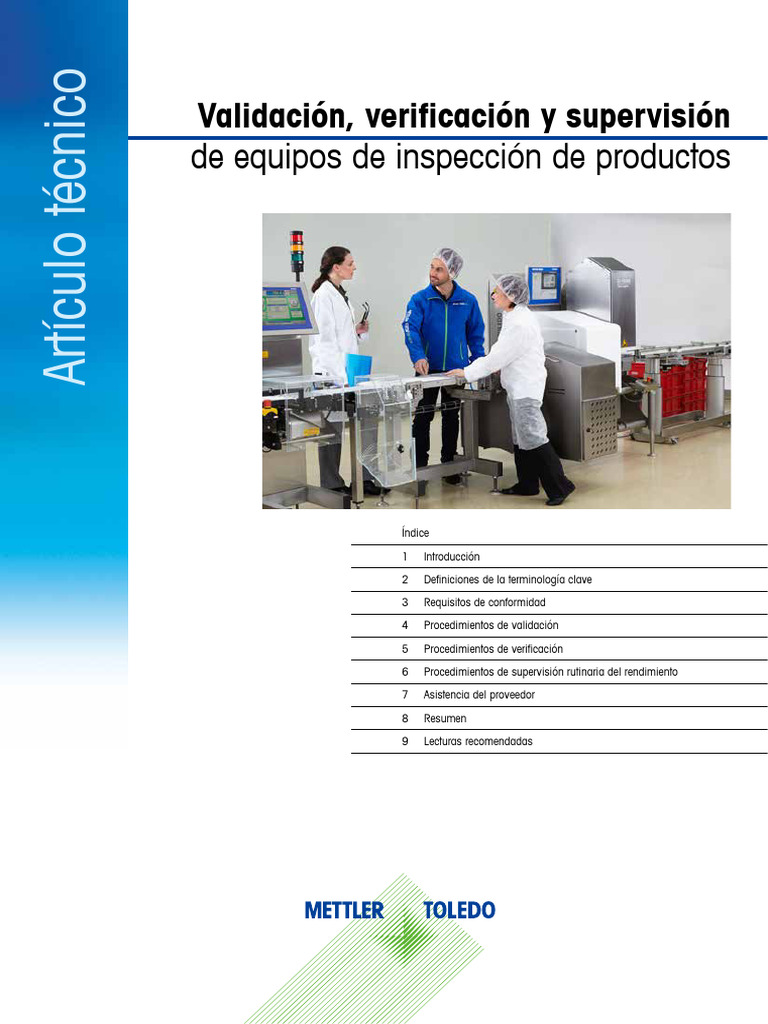 PI Validation Verification Monitoring ES | Descargar gratis PDF | Análisis de Riesgo y Puntos ...
