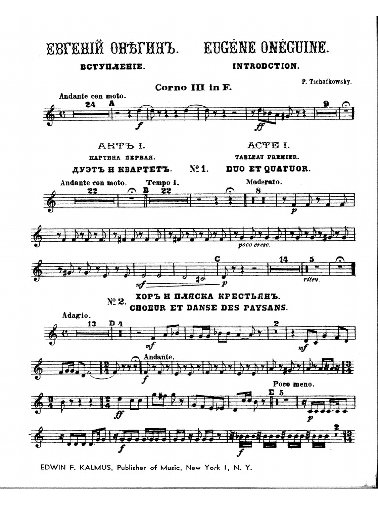 Corni III in F | PDF