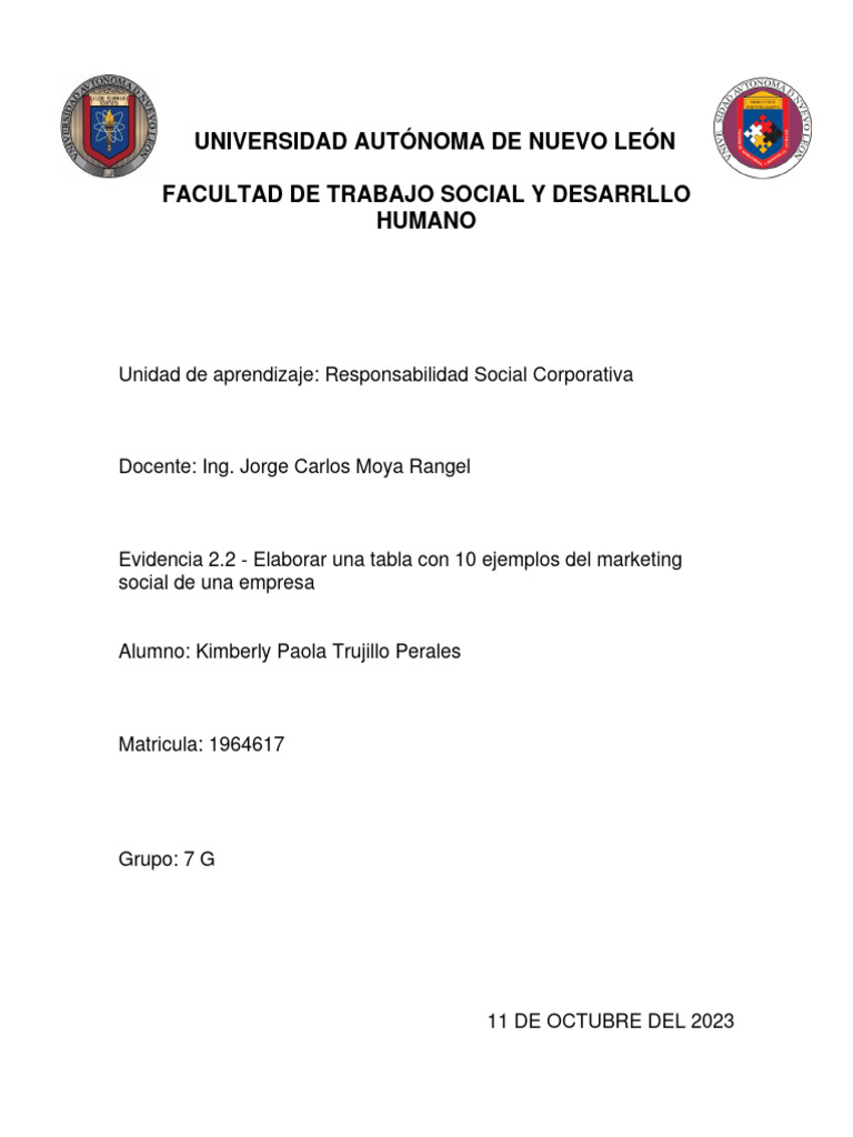 Evidencia 5 RSC | PDF | Marketing | Coca Cola