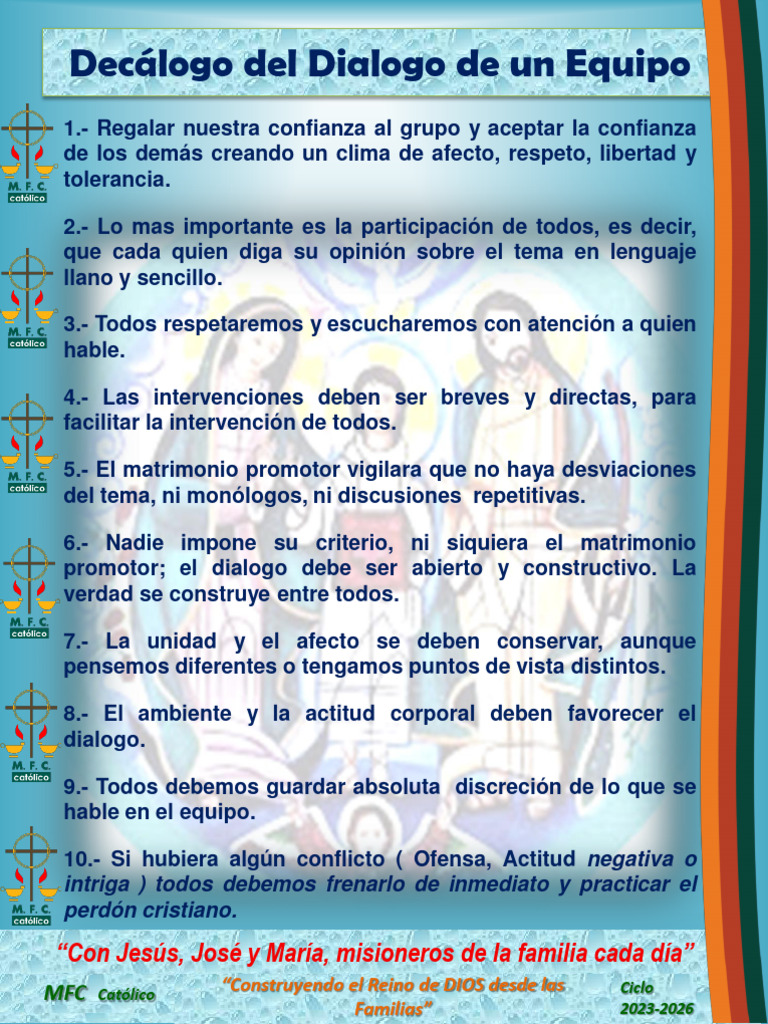 Decalogo MFC 2023-2026 | PDF