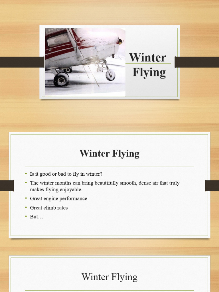 Winter-Flying Part 1 | PDF