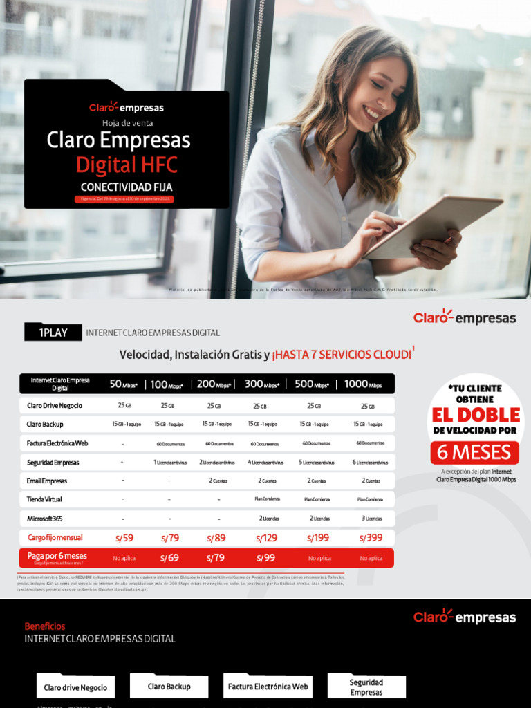 HV Claro Empresas Digital HFC Sep | PDF | Televisión de alta definición ...