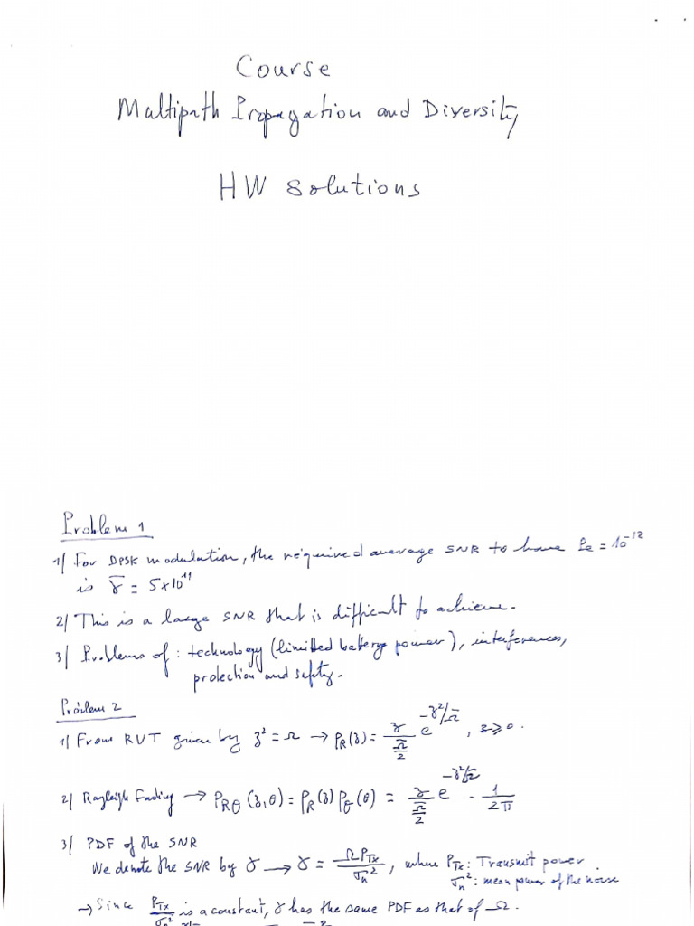 HW Solutions | PDF