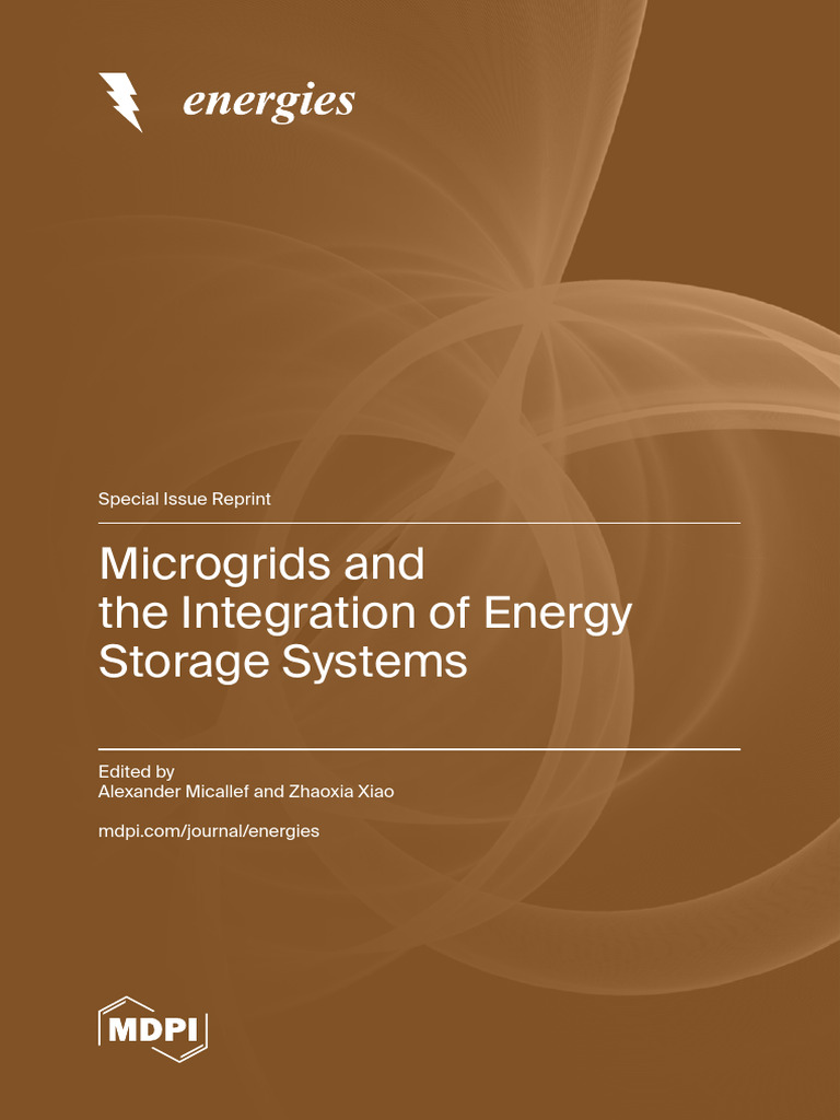 Microgrids And The Integration Of Energy Storage Systems Pdf