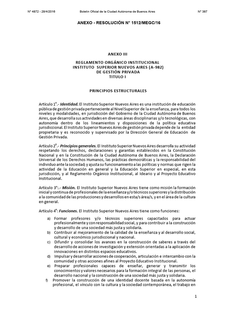 Ejemplo Pe Res Megc Megc 1512 16 Anx | PDF | Maestros | Regulación