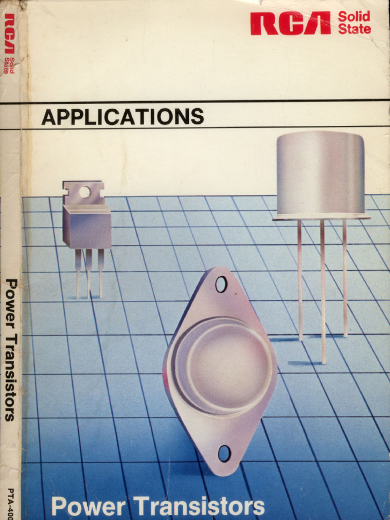 Rca Power Transistor Applications Manual | PDF