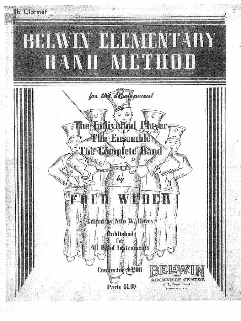 Belwin Elementary Band Method - BB Clarinet | PDF