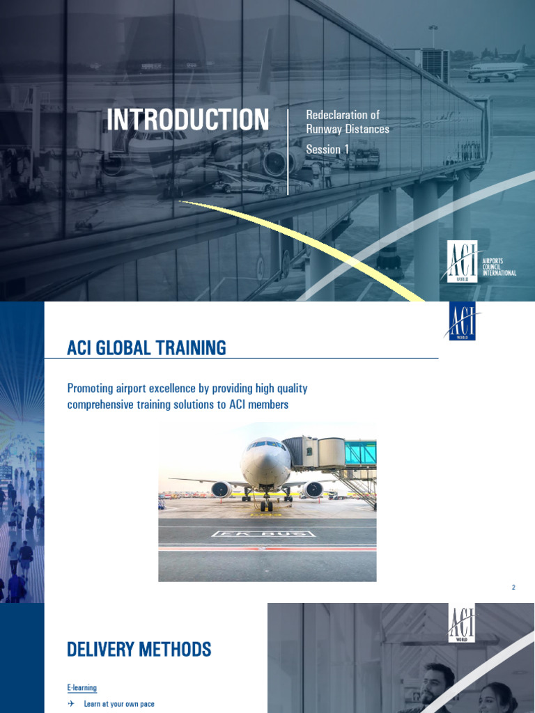 Session 1 - Introduction v1.0 | PDF | Airport | Educational Technology