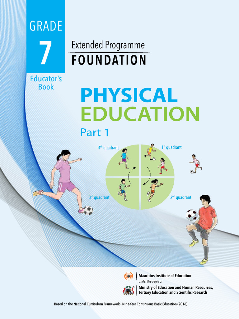 PHYSICAL EDUCATION Extended Grade 7 - Part 1 - Educator | PDF ...