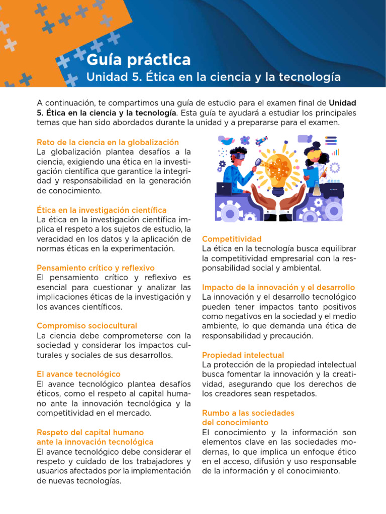 Guia CH U5 | PDF | Sociedad | Innovación