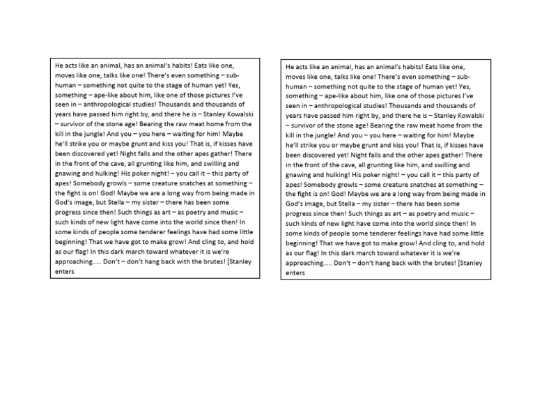 B Monologue - Scene 4 | PDF | Art | Poetry