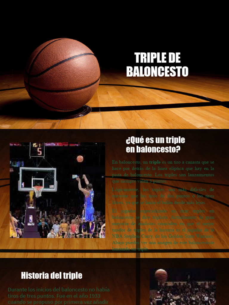Triple de Baloncesto | PDF