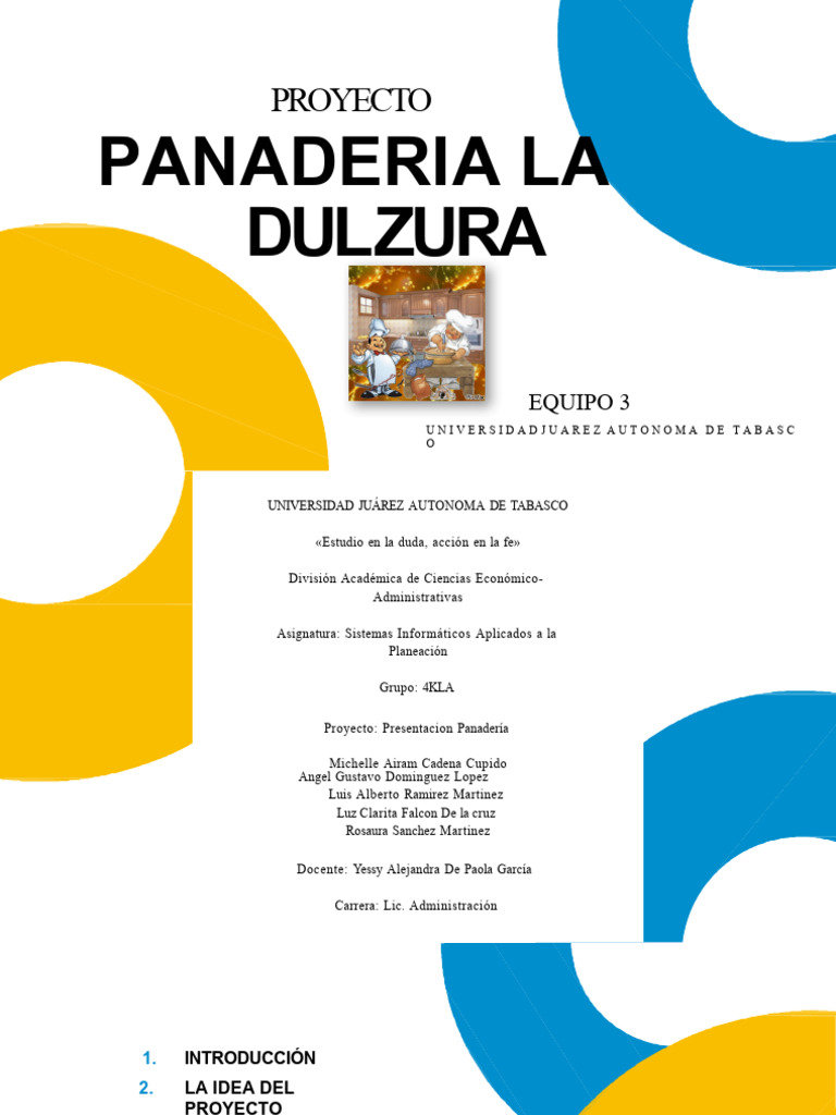 Panadería La Dulzura | PDF