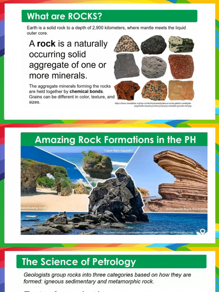 Types of Rocks | PDF