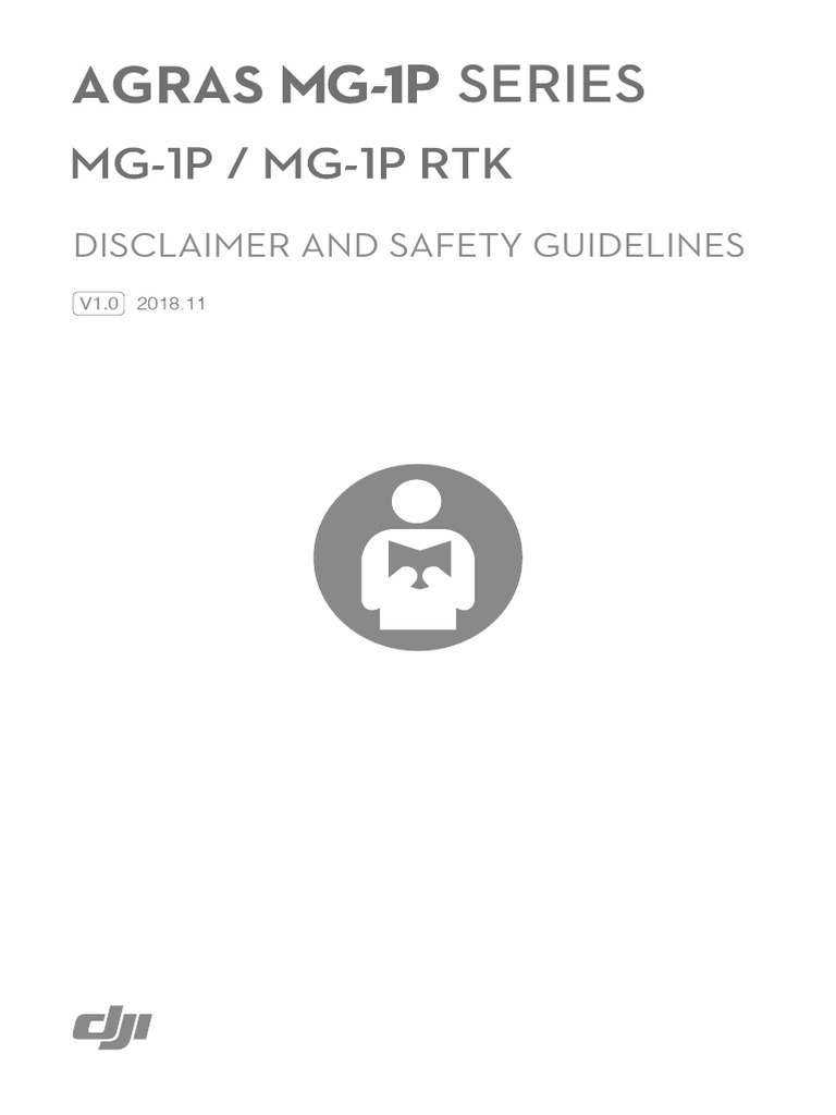 MG 1P Series Disclaimer and Safety Guidelins v1.0 EN | PDF | Pesticide ...