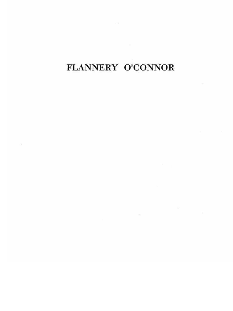 Kathleen Feeley - Flannery O'Connor - Voice of The Peacock-Fordham ...