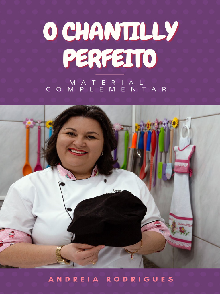 O Chantilly Perfeito - Material Complementar - Aula 01 | PDF ...