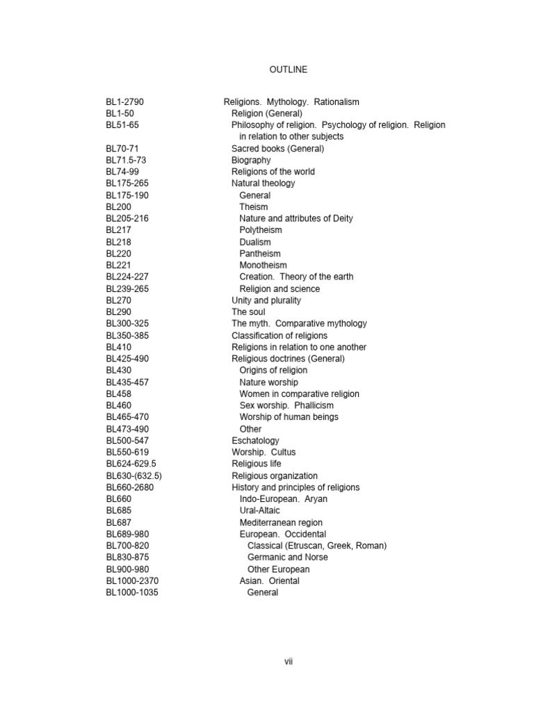 Comprehensive Outline of World Religions | PDF | Religious Belief And ...