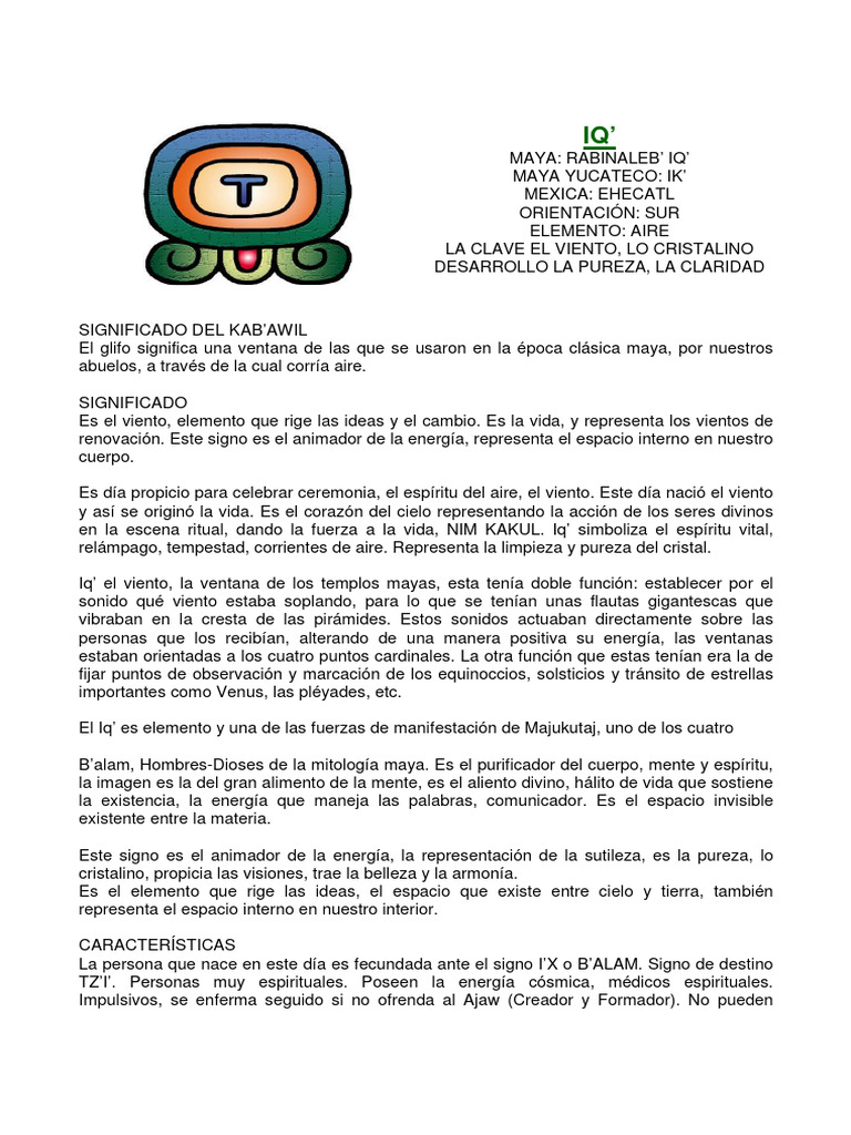 Nawal Iq | PDF | Mente | Civilización maya