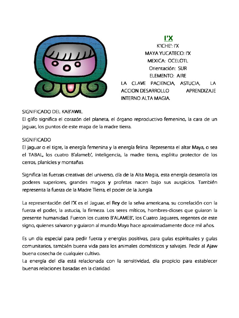 Nawal I X | PDF | Civilización maya | Amor