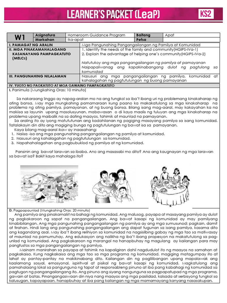 Q4 HG 4 Week 1 | PDF