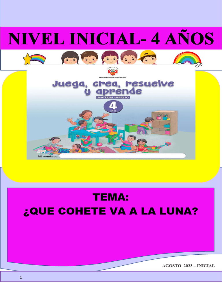 (4 Años) Actividad Complementaria - 4 Años | PDF