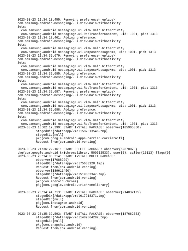 PM Debug Info | PDF | Computing | Software