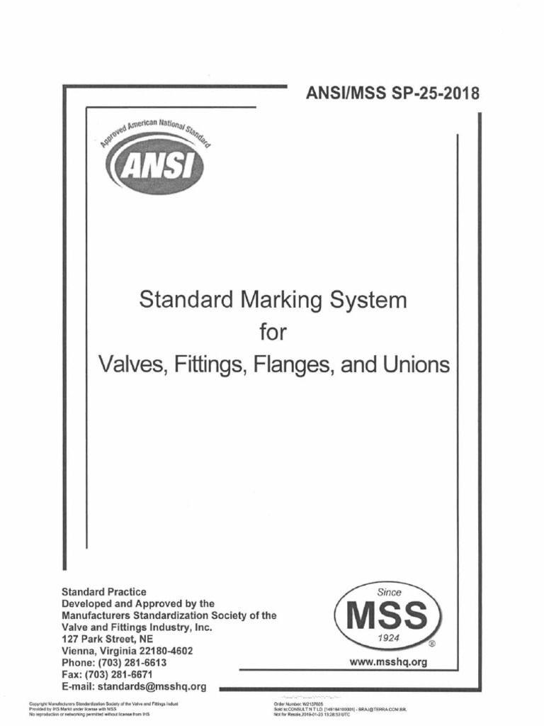 MSS SP 25-18 | PDF