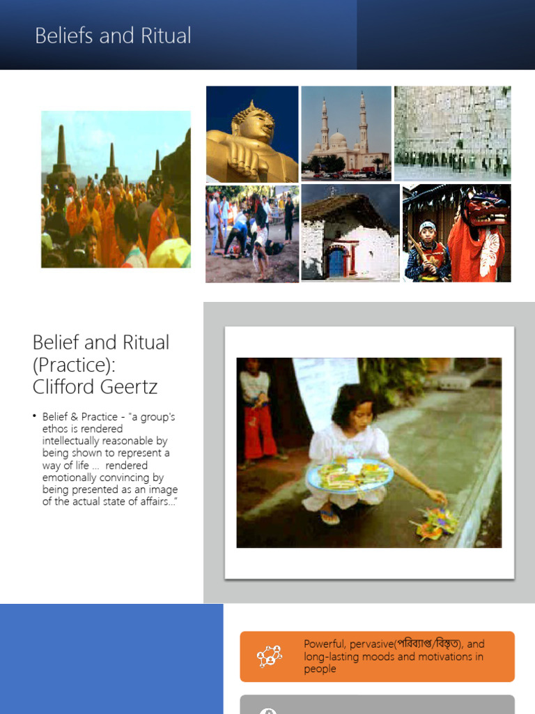 Lec 1 Ritual and Belief and Religion | PDF | Rituals | Supernatural