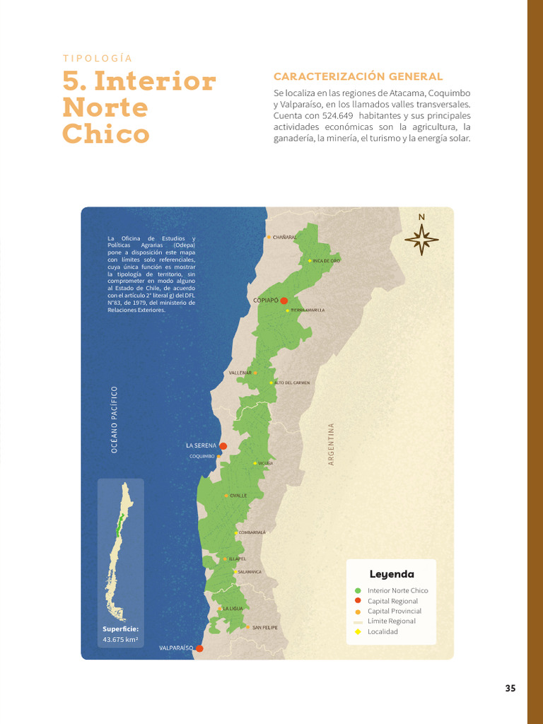 Atlas Rural de Chile Macrozona Norte Chico 5. Interior Norte Chico ...