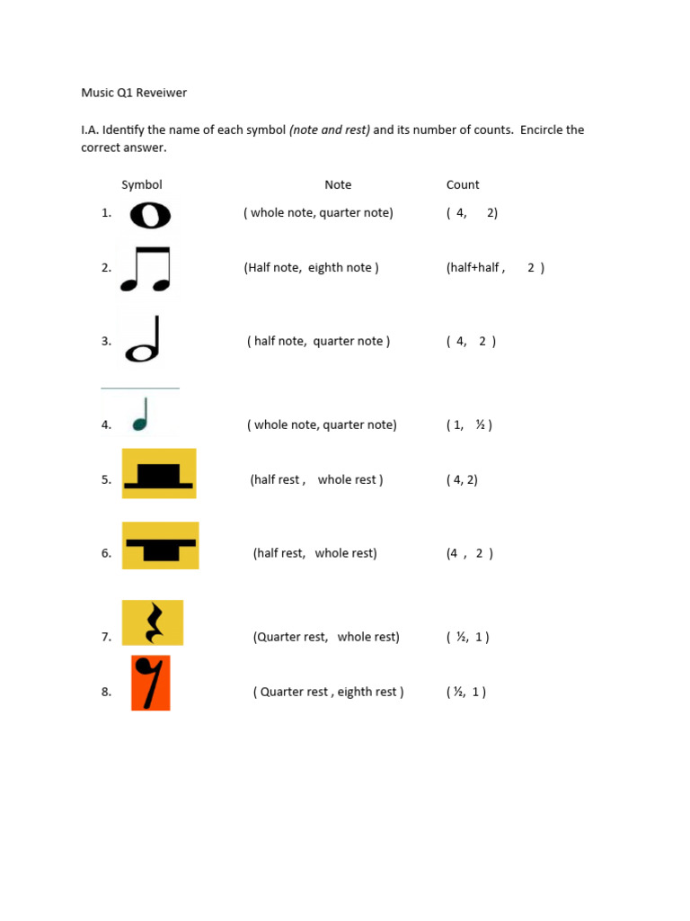 Music - Periodical Test Q1 Grade 3 | PDF