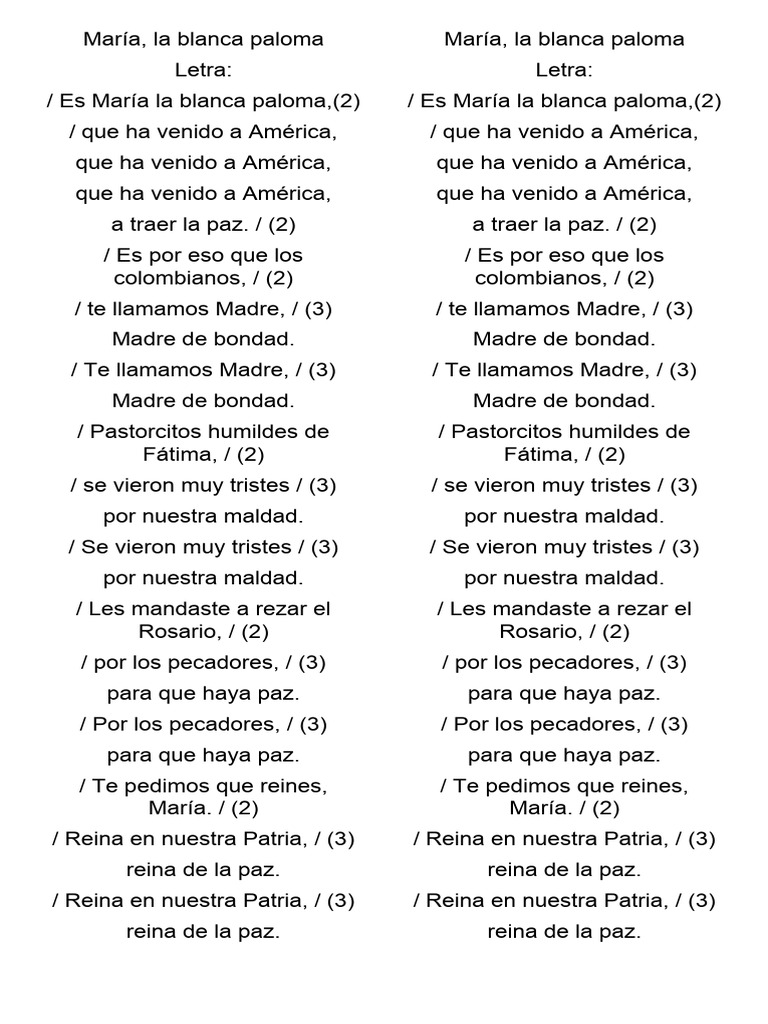 María Cancion | PDF