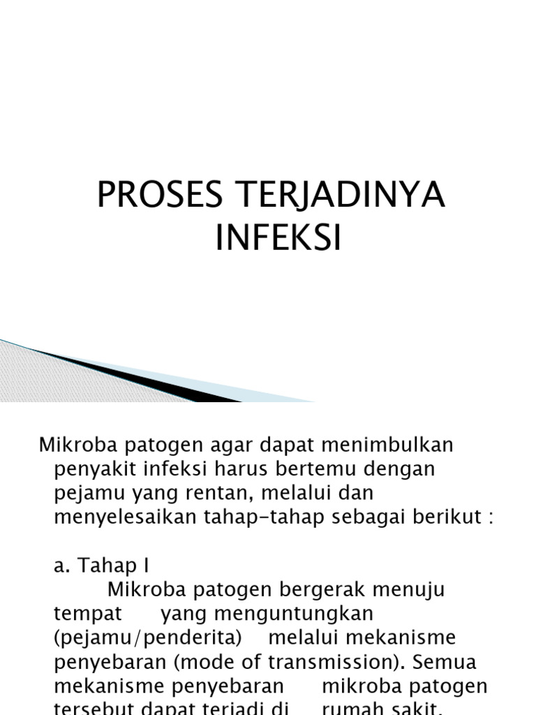 Proses Terjadinya Infeksi | PDF