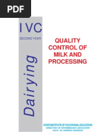 Flowchart of Milk Manufacturing Process | PDF | Milk | Dairy