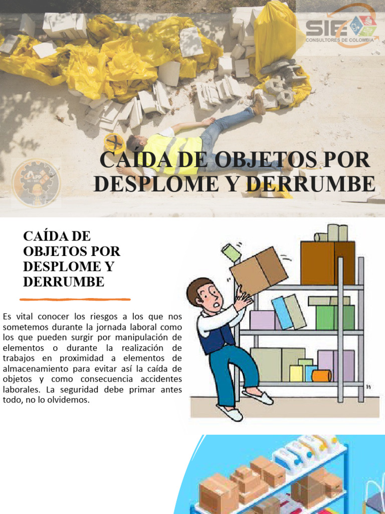 Caida de Objetos Por Desplome o Derrumbe | PDF | Tecnología