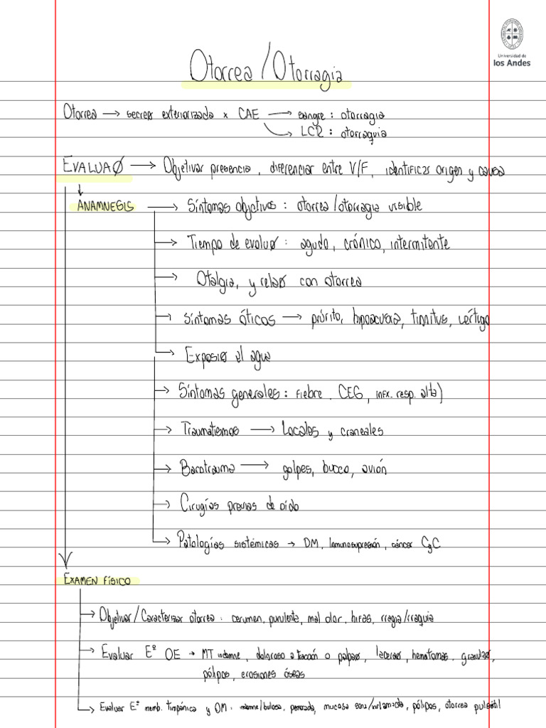 Otorrea | PDF | Ciencias de la Salud | Enfermedades y trastornos humanos