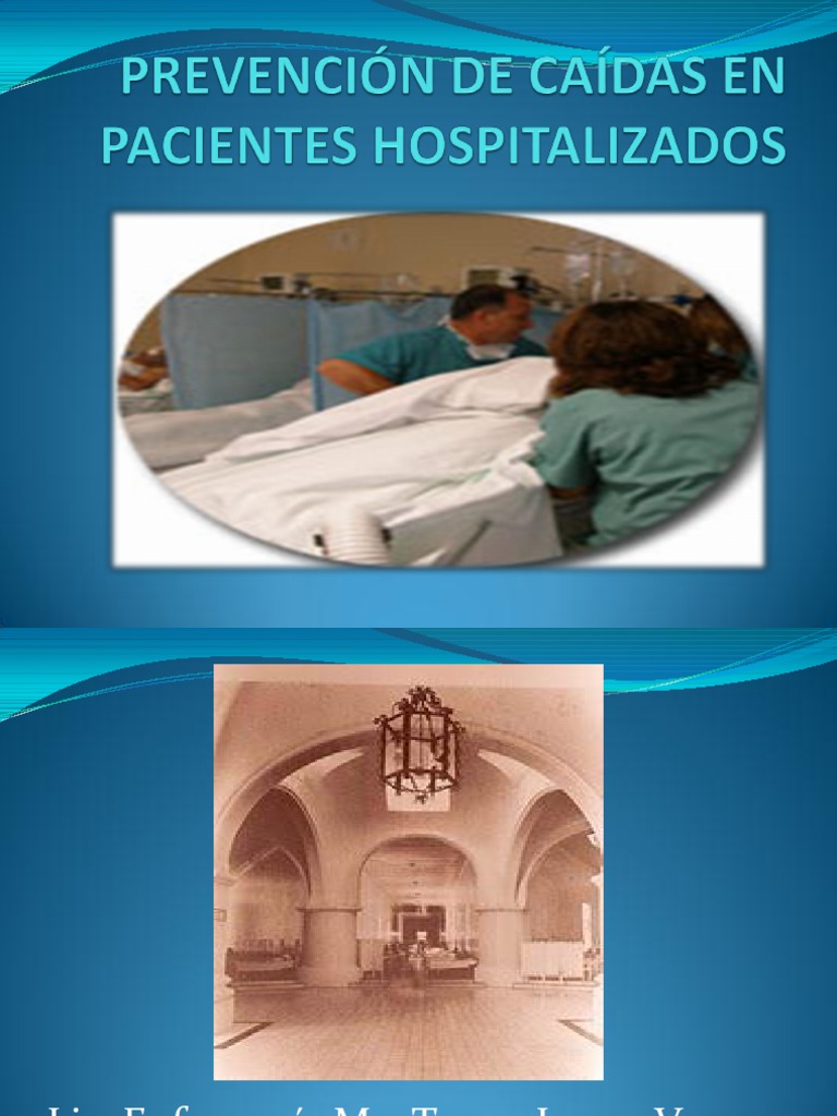 Prevención de Caídas en Pacientes Hospitalizados | PDF | Vejez | Hospital