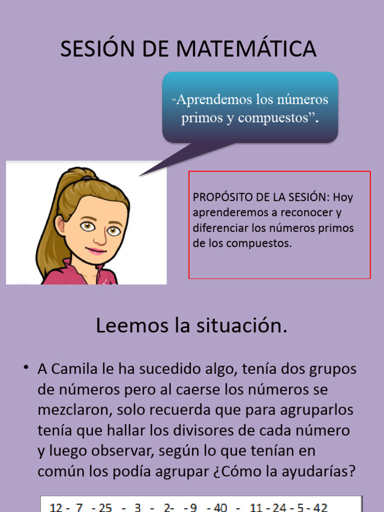Números Primos y Compuestos: Guía Práctica | PDF | Crecimiento personal ...