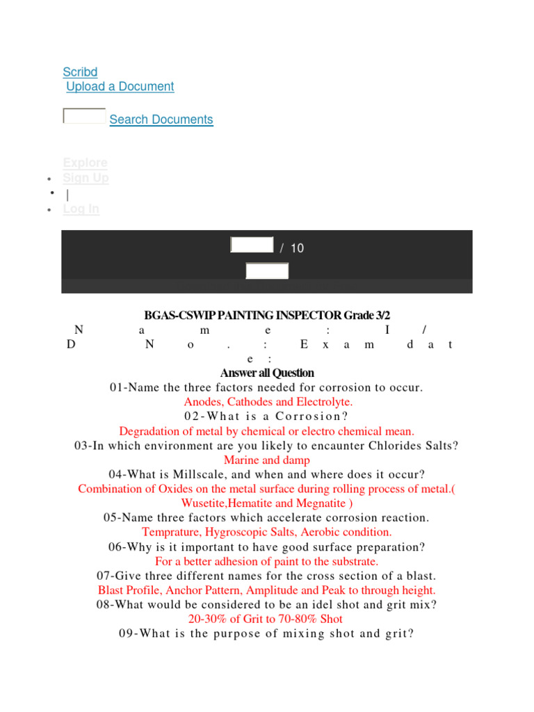 Bgas Paper Pdf Paint Corrosion