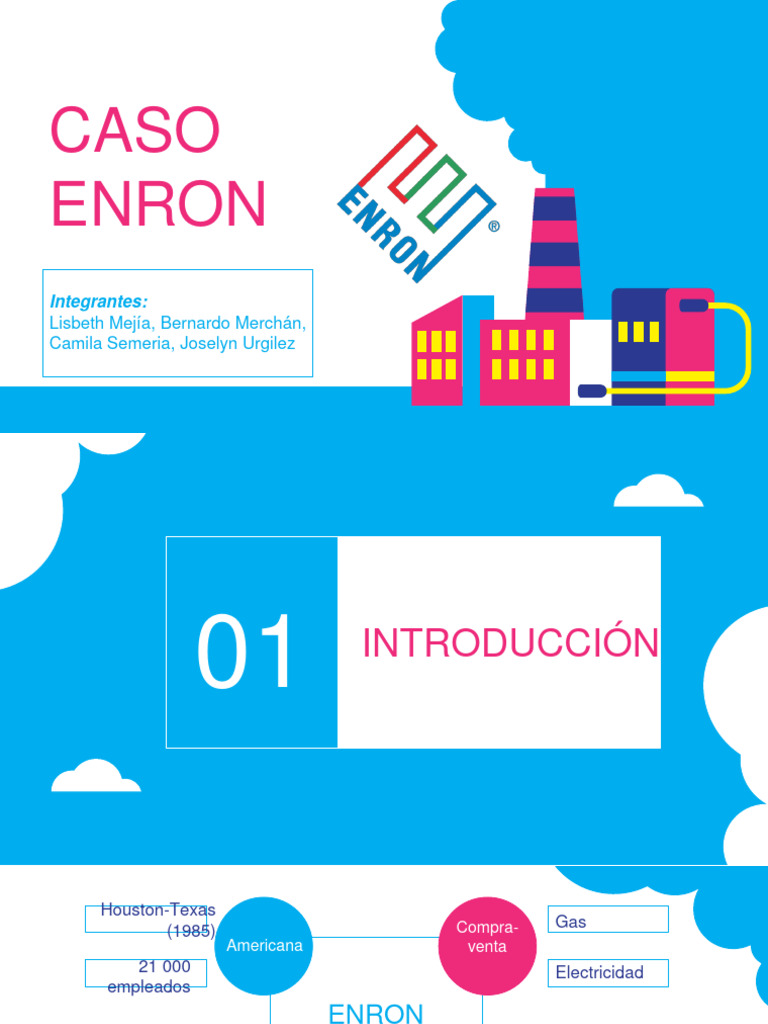 Análisis del Caso Enron: Fraude y Consecuencias | PDF | Enron | Economias