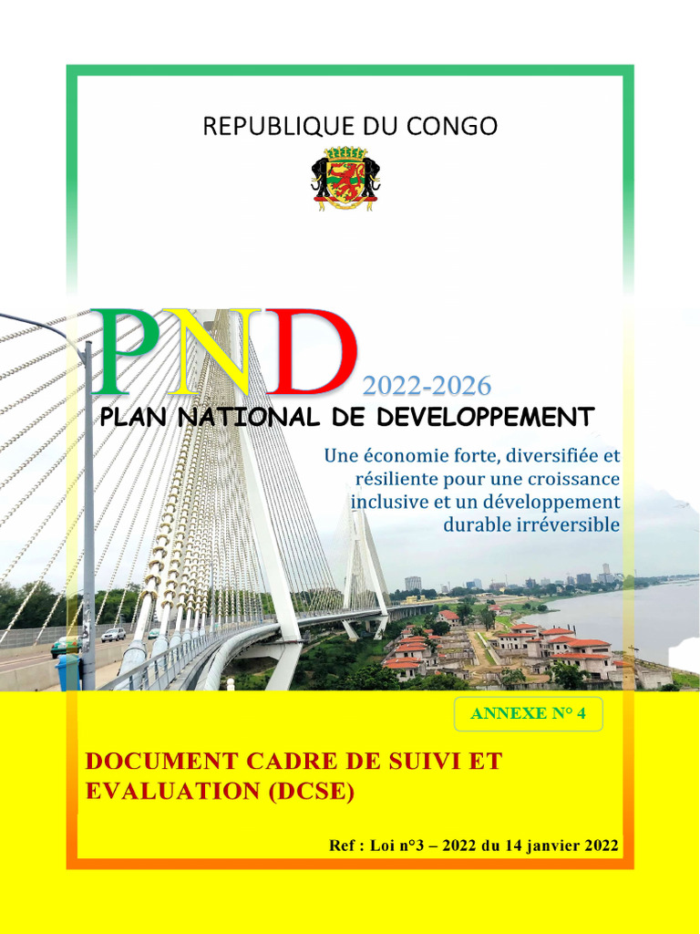 Annexe 4 - Cadre Suivi Evaluation PND | PDF