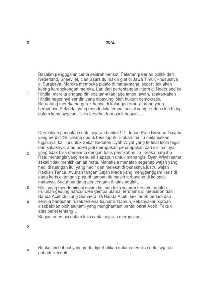 Soal Bindo n7 Kls 12 | PDF