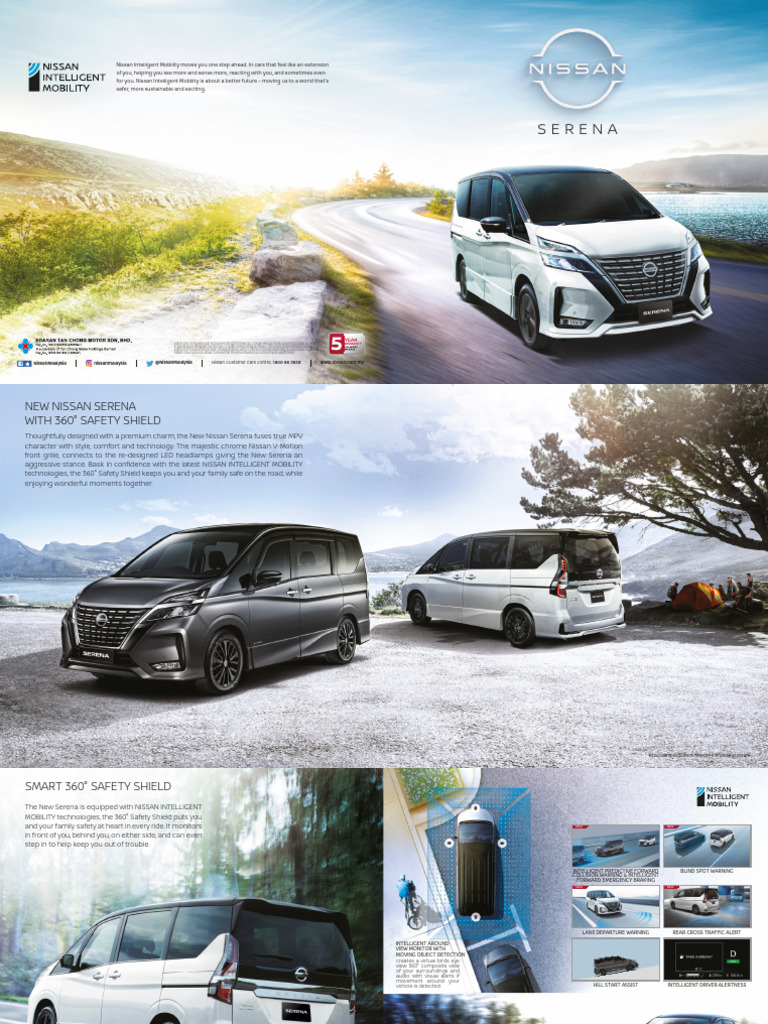 New Nissan Serena Brochure | PDF
