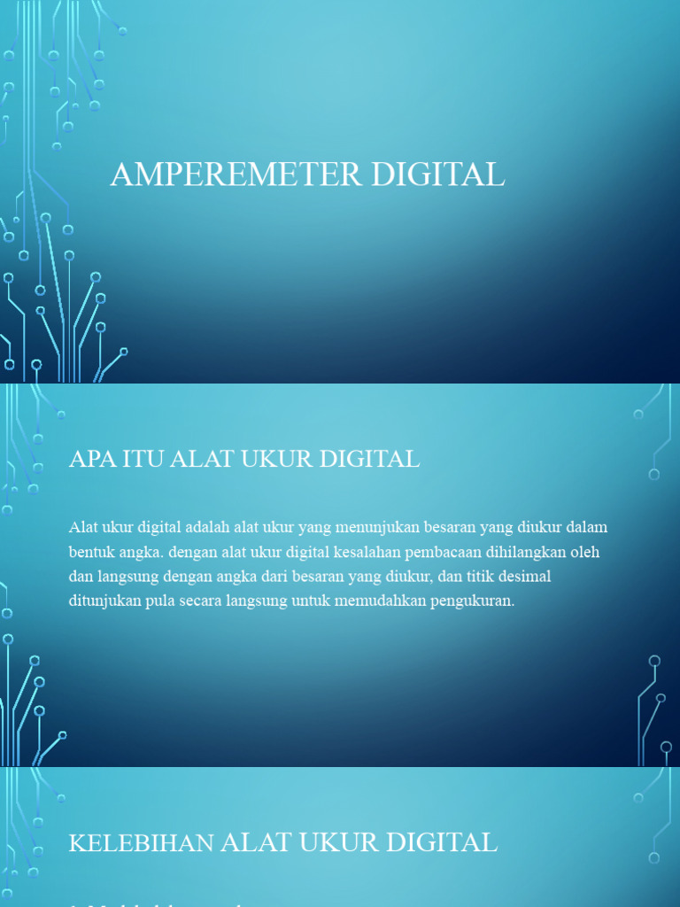 Amperemeter Digital | PDF